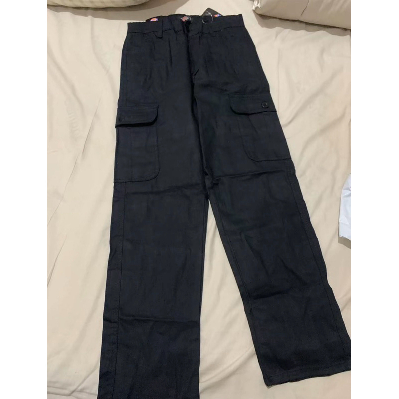 Unisex Cargo Pants Black | Shopee Malaysia