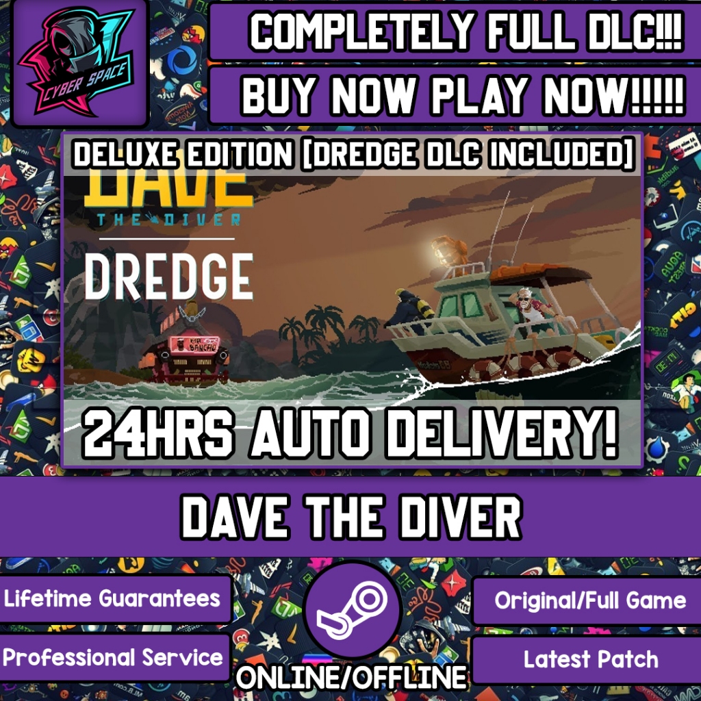 DAVE THE DIVER [Auto Delivery] [Steam Online & Offline] [Full DLC ...
