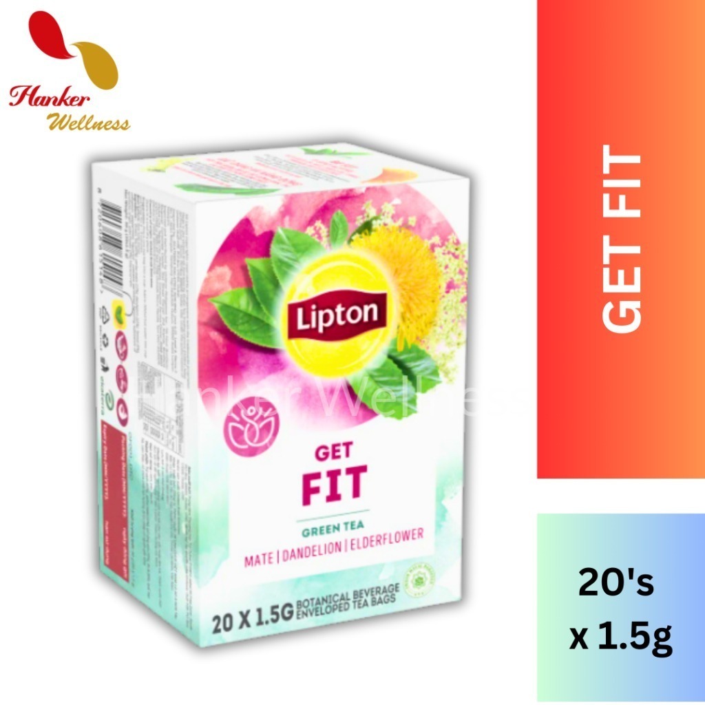 GET FIT LIPTON Herbal Infusion Sweet Nights- Chamomile Lemon Verbena ...