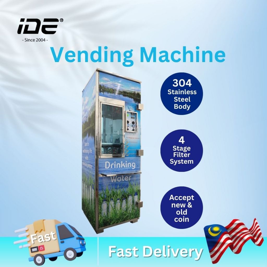 (New) IDE Water Vending Machine / Vending Machine | Shopee Malaysia