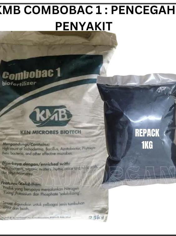 KMB COMBOBAC 1 - SOIL CONDITIONER FERTILIER ( repack 1kg ) | Shopee ...