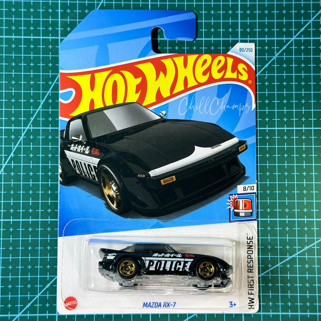 Hot Wheels 1:64 Diecast - Mazda RX-7 (Police) | Shopee Malaysia