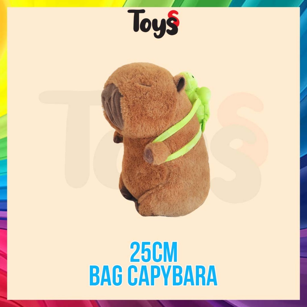 🍊Toyss Capybara Plush Toy Capibara Anak Patung Comel Capybara Plushie ...