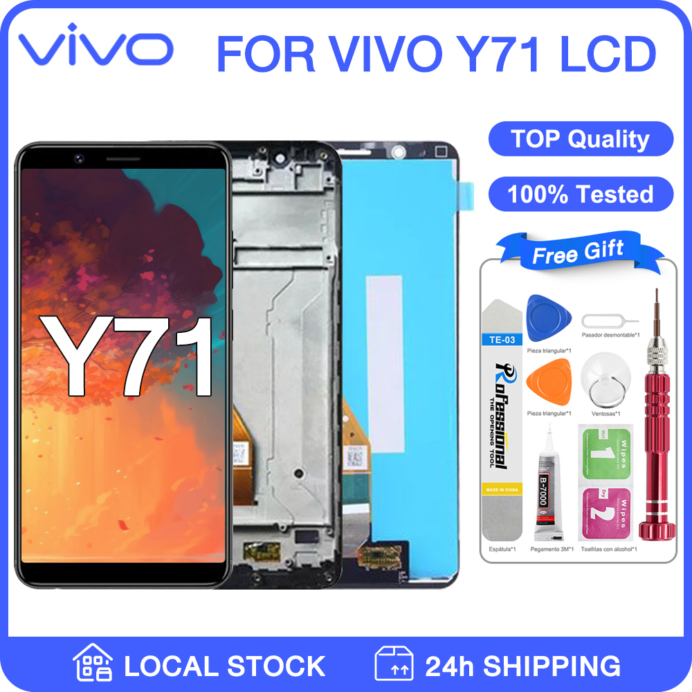 Original Screen For VIVO Y71 / Y71i / Y71A LCD Touch Screen Display Digitizer Assembly ...