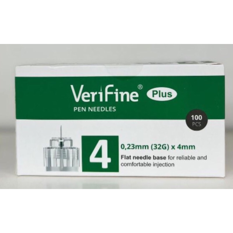 *READY STOCK* VERIFINE INSULIN NEEDLE 4MM (1BOX-100PCS) | Shopee Malaysia