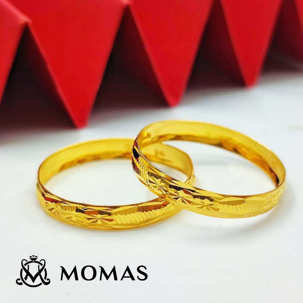 Cincin Belah Rotan Emas 916 Original Cincin Emas 916 Bajet Cincin Belah ...