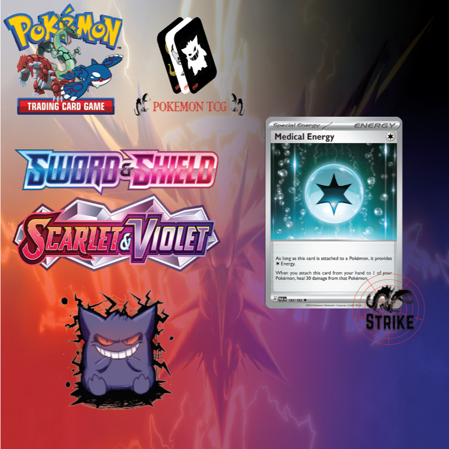 Pokemon Trainer Card - Medical Energy 182/182 SV04 Paradox Rift ...