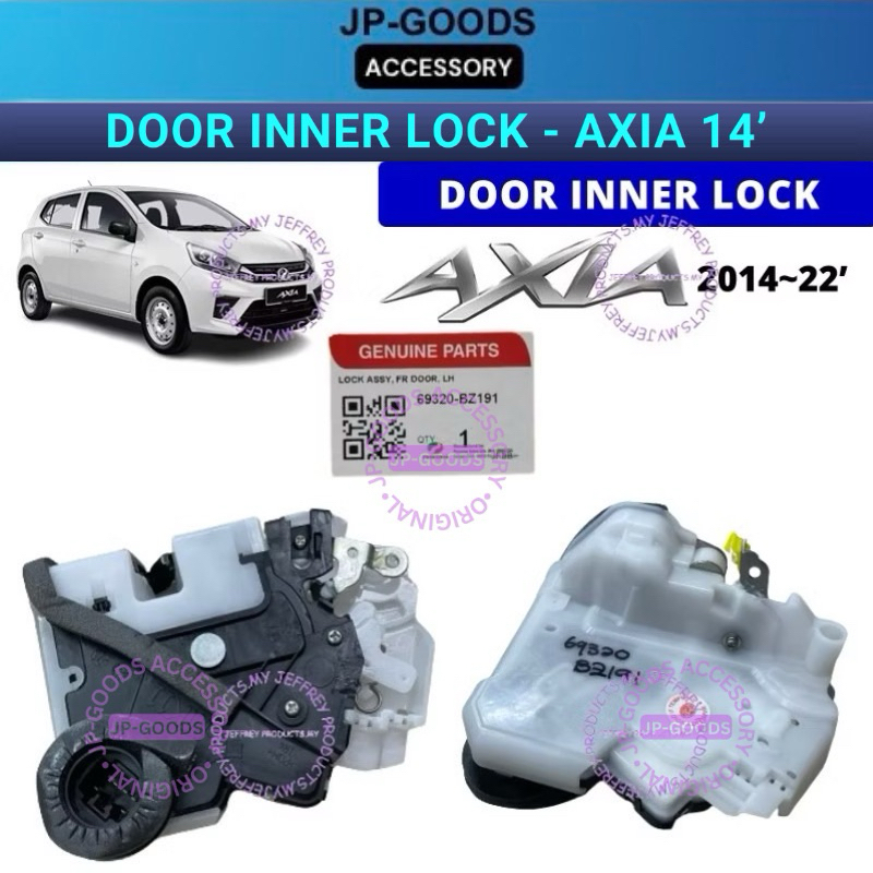 Perodua Axia 2014 ~ 2022 ( RAHMAH ) & BEZZA Door Inner Lock With ...