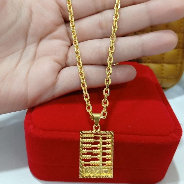 💋 COP 916 PERSIS ORI 💋 EMAS KOREA RANTAI LEHER ( NECKLACE ) 💋 | Shopee Malaysia