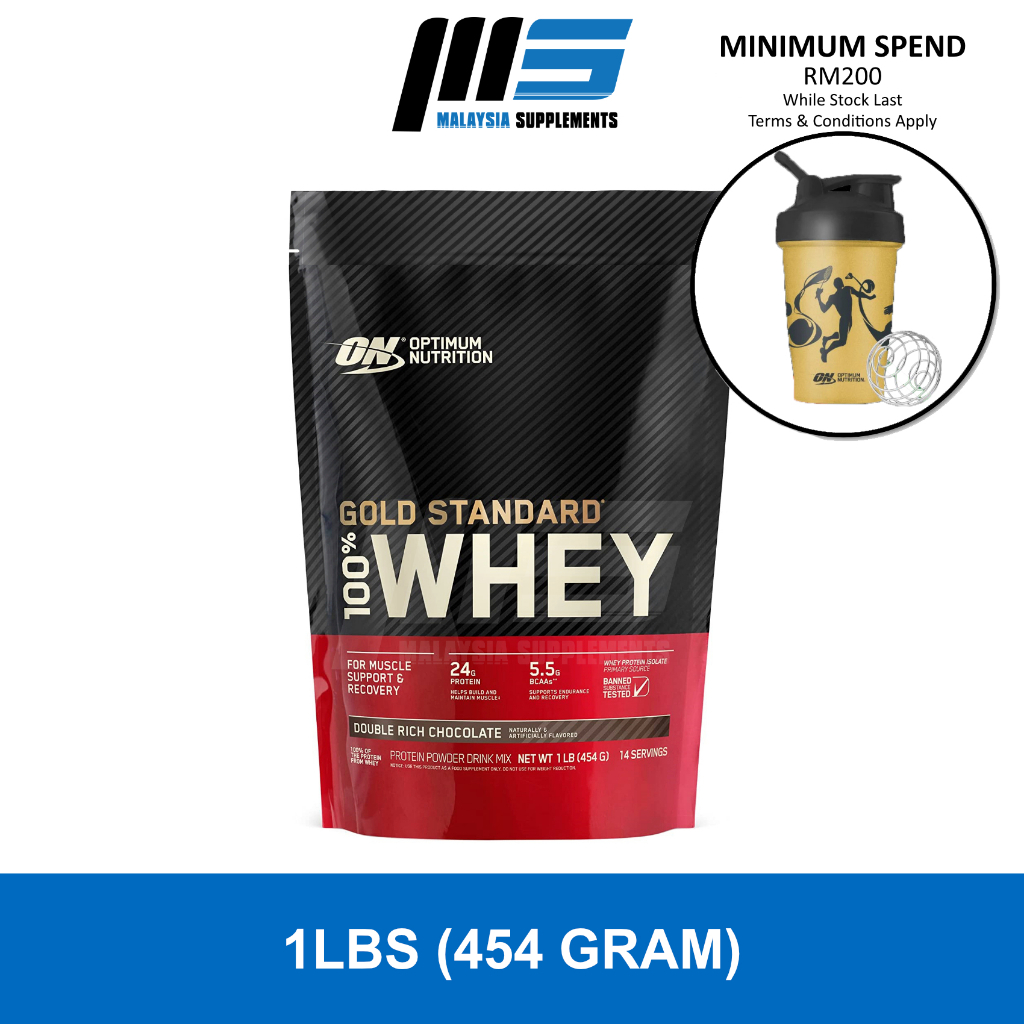 Optimum Nutrition Gold Standard Whey 1lb | Whey Protein Powder ...