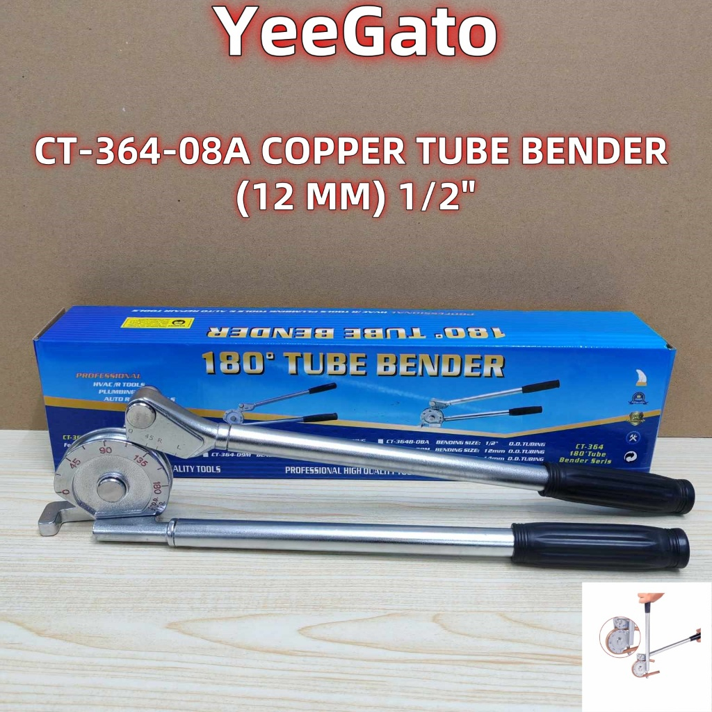 CT-364-08A [ 4hun ] COPPER TUBE BENDER (1/2" INCI) TOOL AIRCOND ...