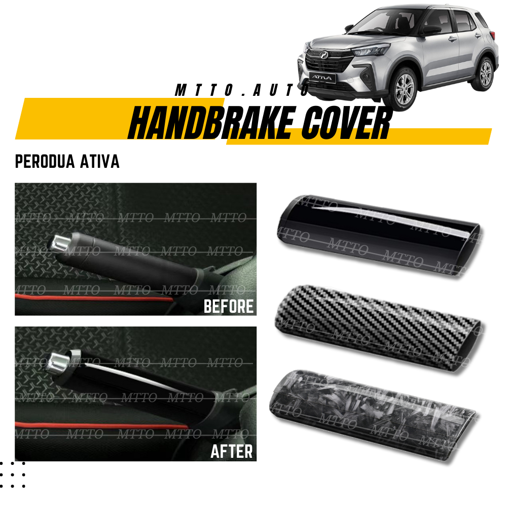 MTTO Perodua Ativa Interior Car Handbrake Cover Accessories Multiple ...