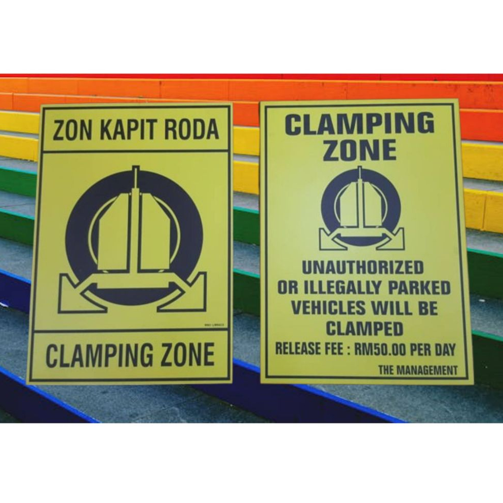 Clamping Zone For Outdoor and Indoor | Shopee Malaysia