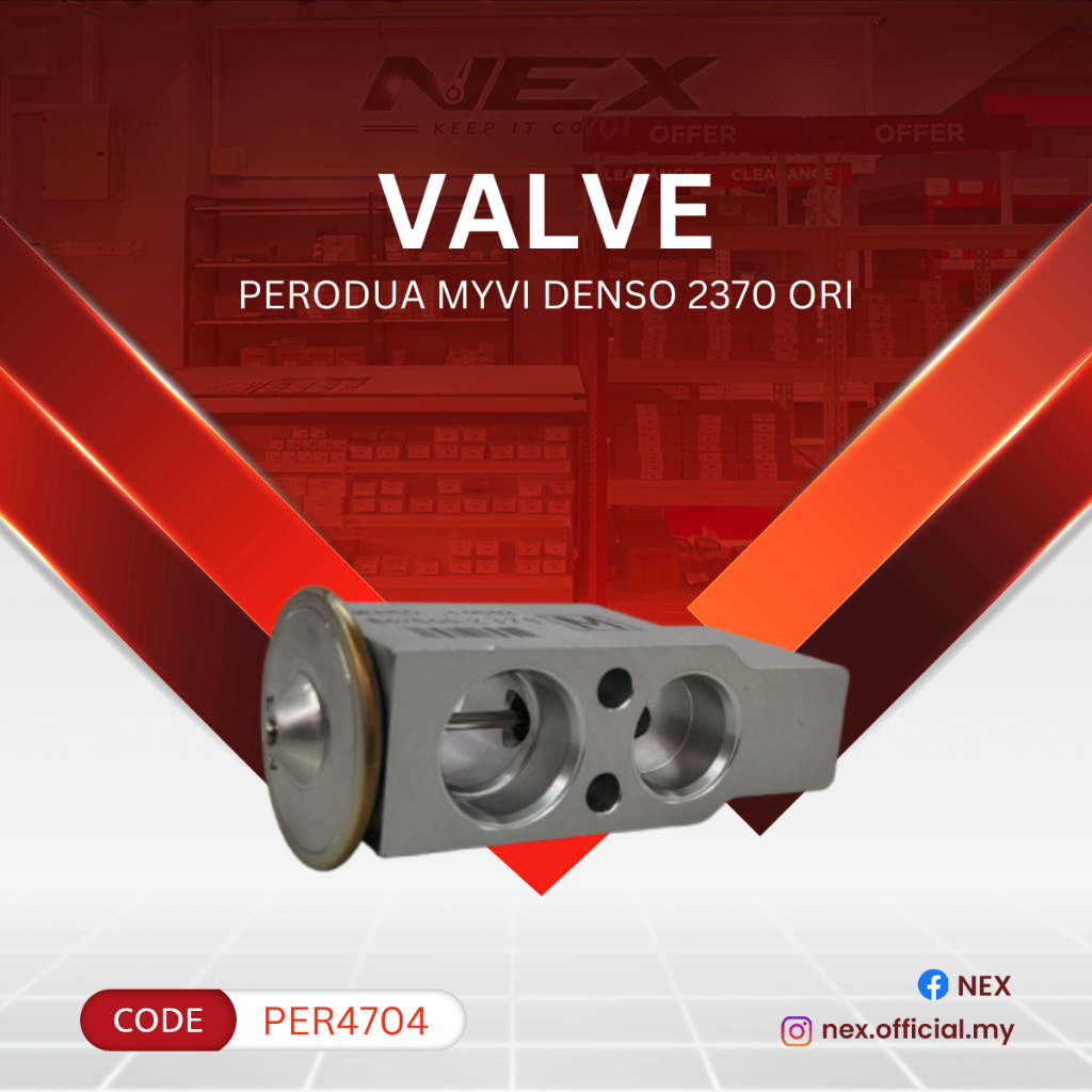 🔥ORIGINAL DENSO🔥 EXPANSION VALVE PERODUA MYVI 2005-2010 DENSO 447500 ...