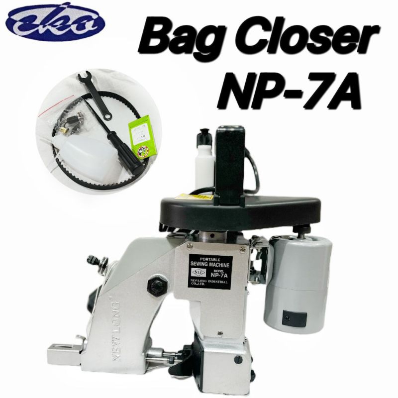 Bag Closer Mesin Jahit Guni / Portable Bag Closer Sewing Machine / Np ...