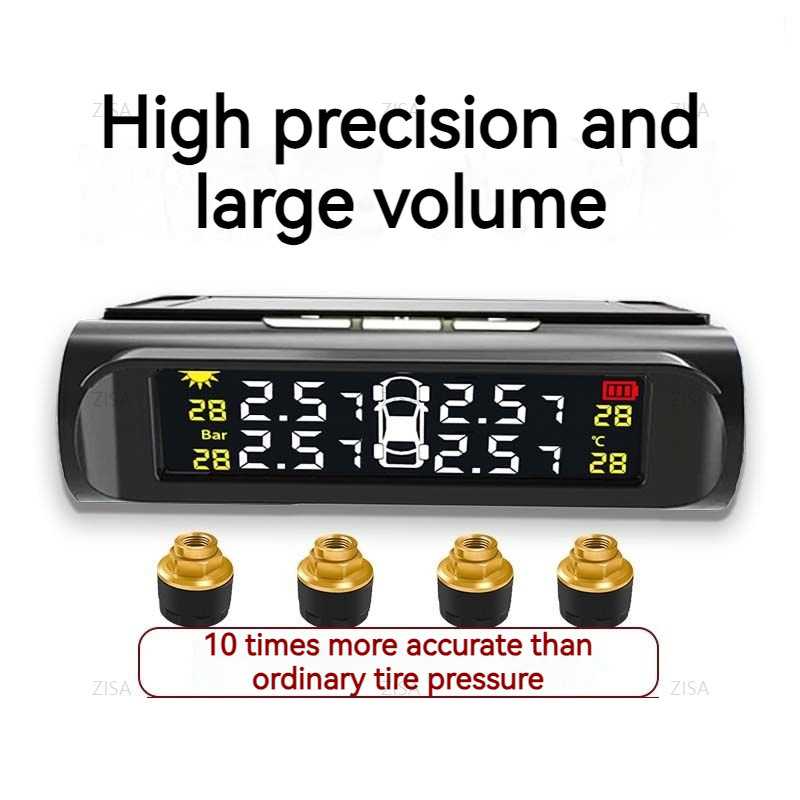 Tire Pressure Monitor Built-in External Universal Tire Detection ...