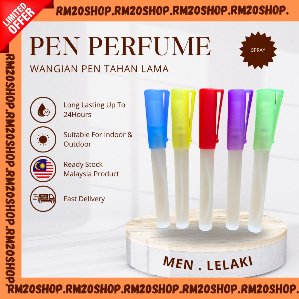 Pen Perfume Pen 10ml High Quality Tahan lama Men Fragrance Parfum ...