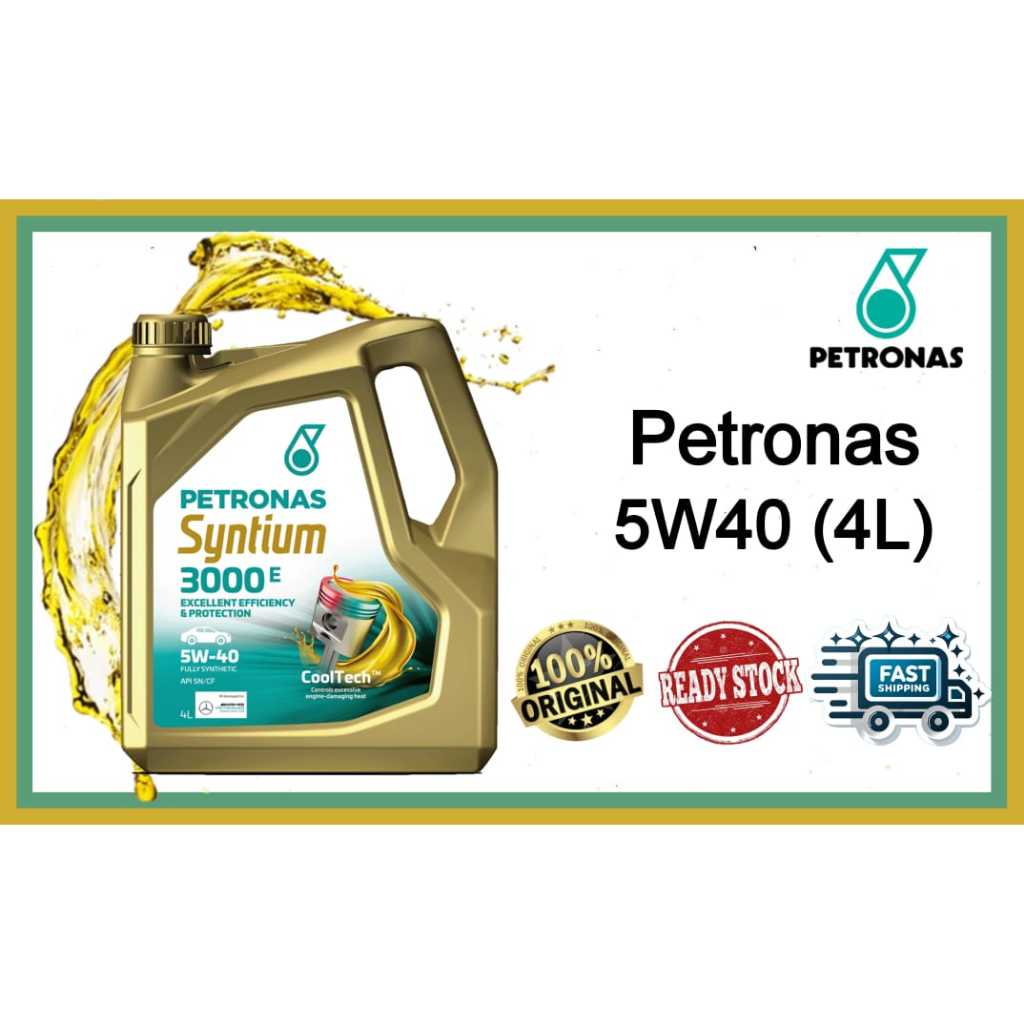 Petronas Fully Synthetic 5W40 (4Liter) | Shopee Malaysia