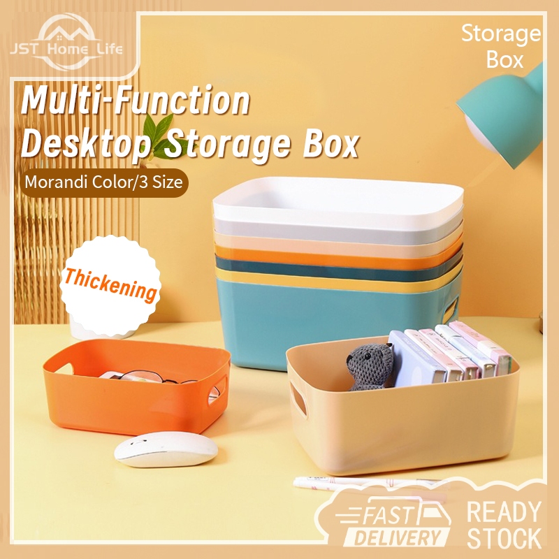 MUJI Plastic Storage Basket Box Organizer Office Snacks Kitchen MakeUp ...