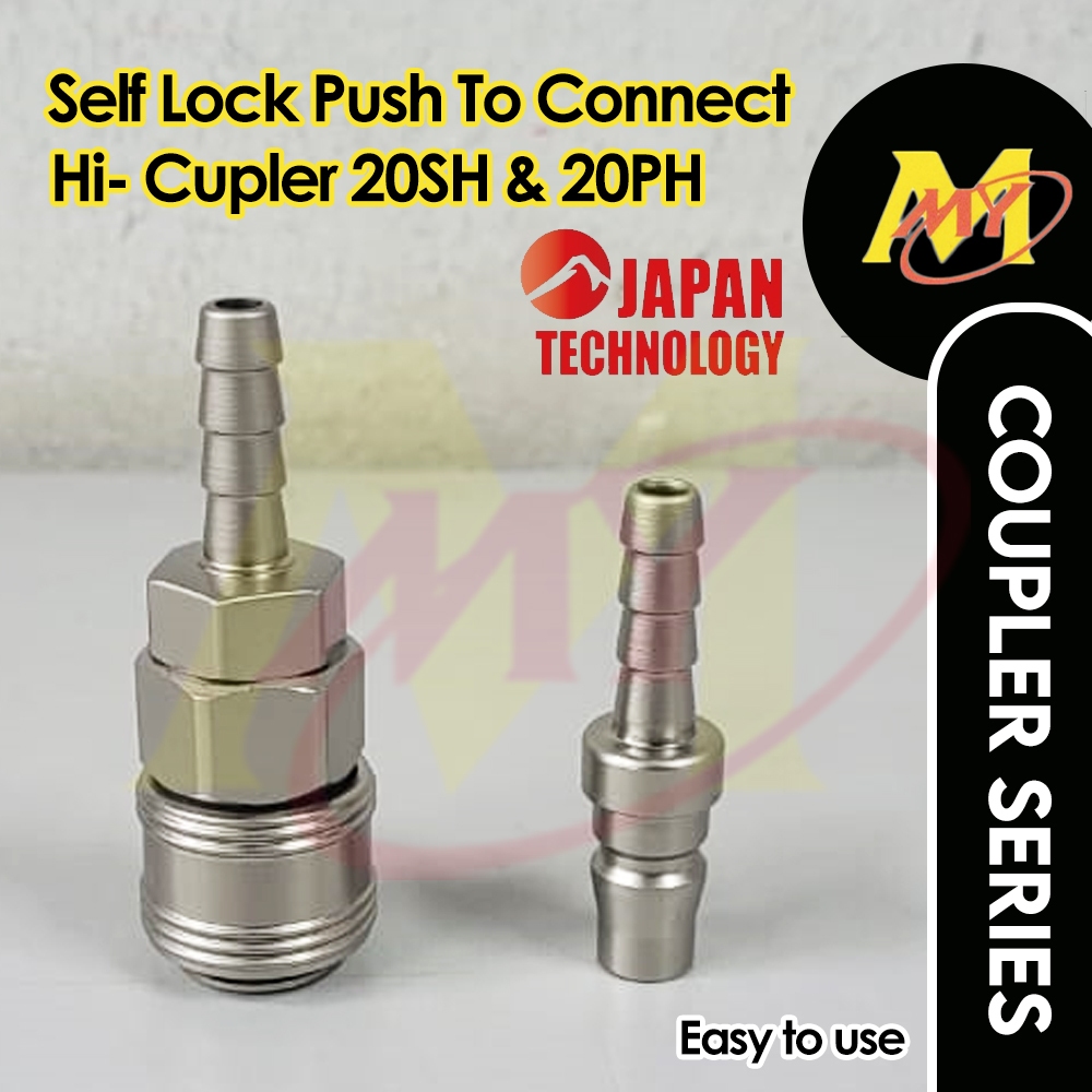 MY Self Lock Air Coupling Connector Pneumatic Quick Release Air Cupla Air Compressor Fitting ...
