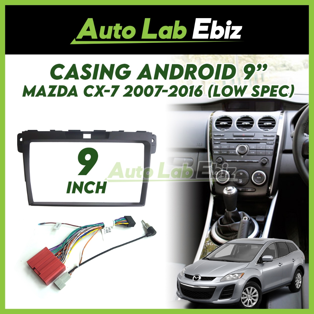 Mazda CX-7 CX7 2007-2016 Android Player Casing 9" inch with Socket ...