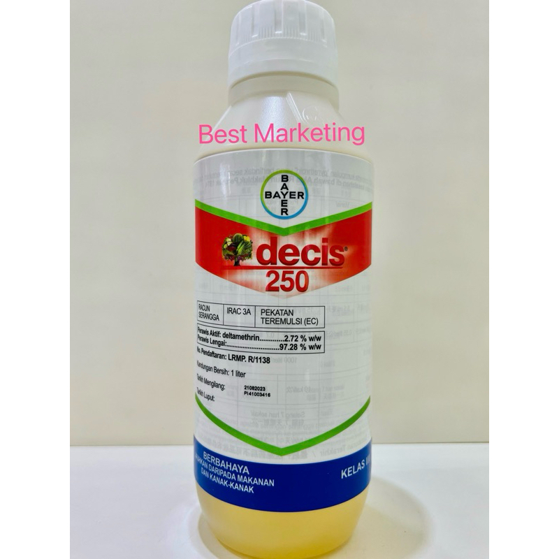 1LIT DECIS 250 BAYER deltamethrin 2.8% | Shopee Malaysia