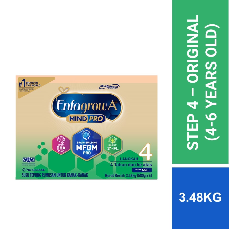 Enfagrow A+ Step 4 - Original Milk Formula Powder (3.48kg) | Shopee ...