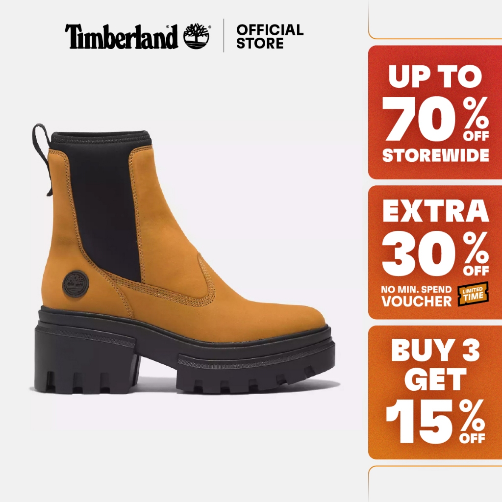 Timberland Women's Everleigh Chelsea Boot | Shopee Malaysia