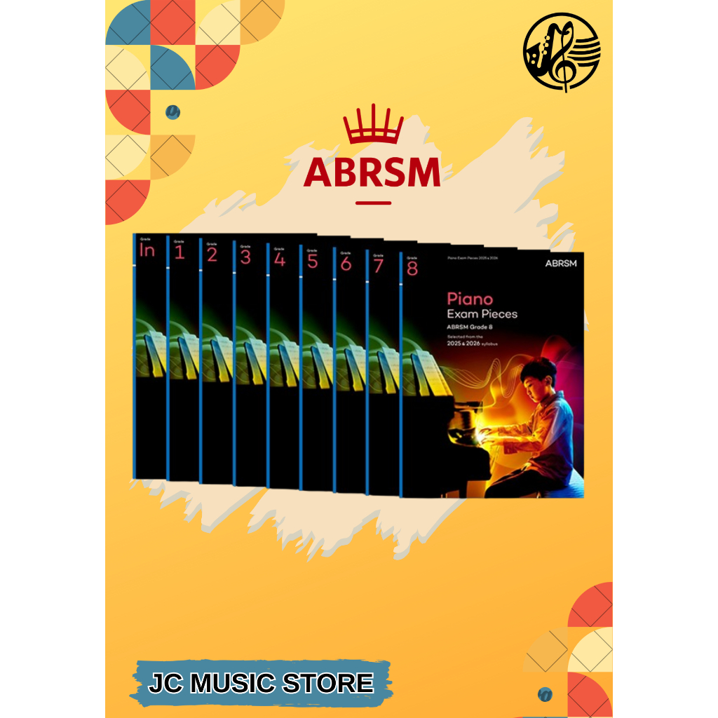 [READY STOCK] ABRSM exam pieces scales sight reading Initial to Grade 8 ...