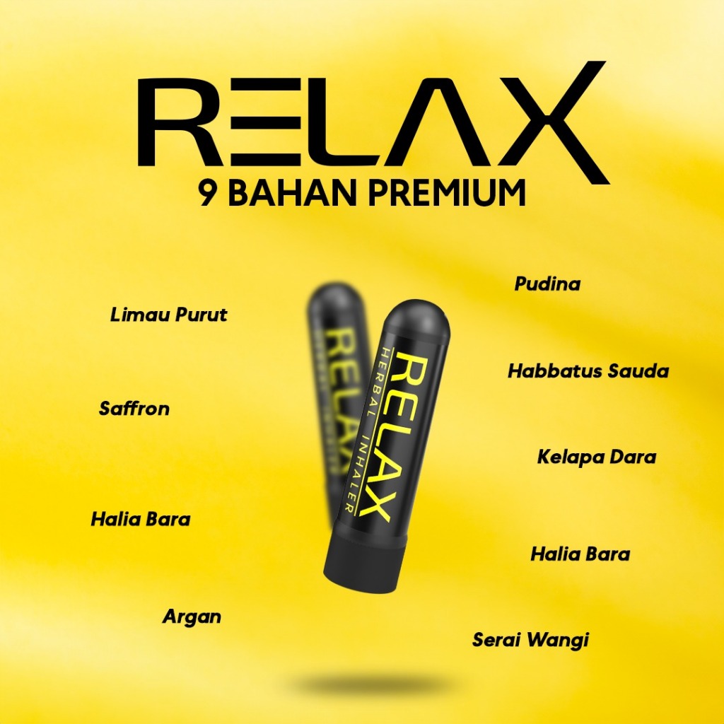 RELAX HQ - Inhaler (Insomnia & Anxiety) | Shopee Malaysia