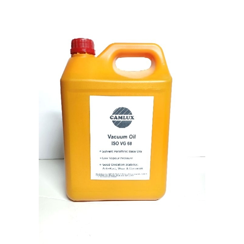[5L] Camlux Vacuum Sealer Oil ISO68 5 Liter/Camlux Vacuum Pump Oil ...