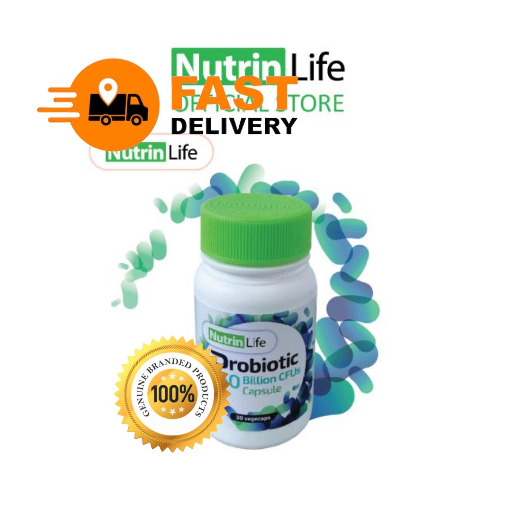 NutrinLife Nutrin Life Probiotic 50 Billion CFUs 1 x 30s (1 BOTTLE ...