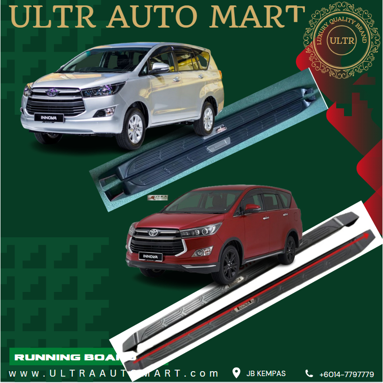 TOYOTA INNOVA FACELIFT 2016 - 2021 2.0X 2.0G WITH SIDE SKIRT SIDE STEP ...