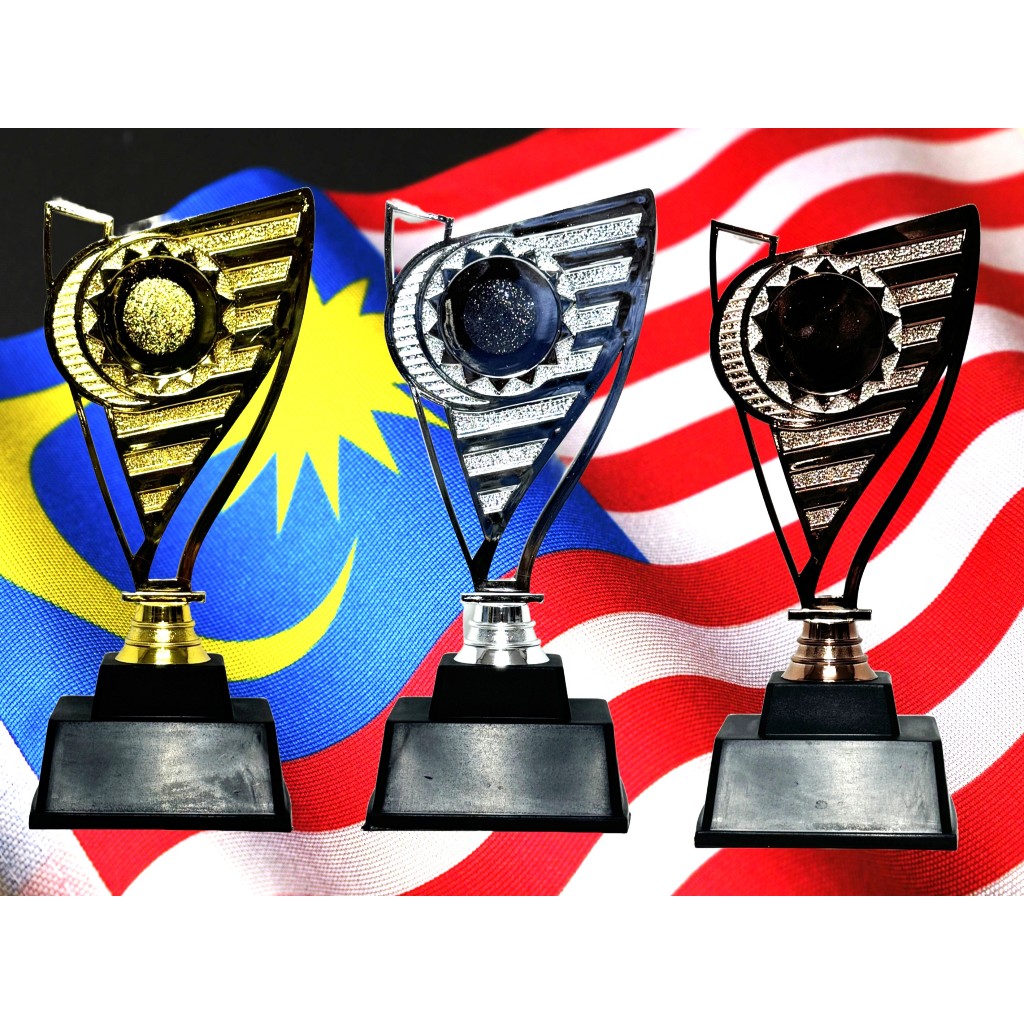 BE-SM009 Trofi Plastik Plastic Trophy Screw Medal (Hadiah Sukan Sekolah ...