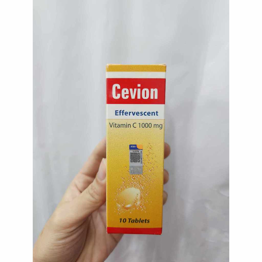 Exp 8/2025 Cevion Effervescent Vitamin C 1000mg (10s) | Shopee Malaysia