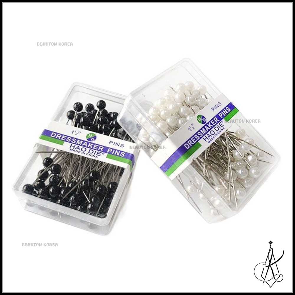 100pcs+- Jarum Peniti Mini Pearl Pin Shawl Hijab Kerongsang Pin Tudung ...