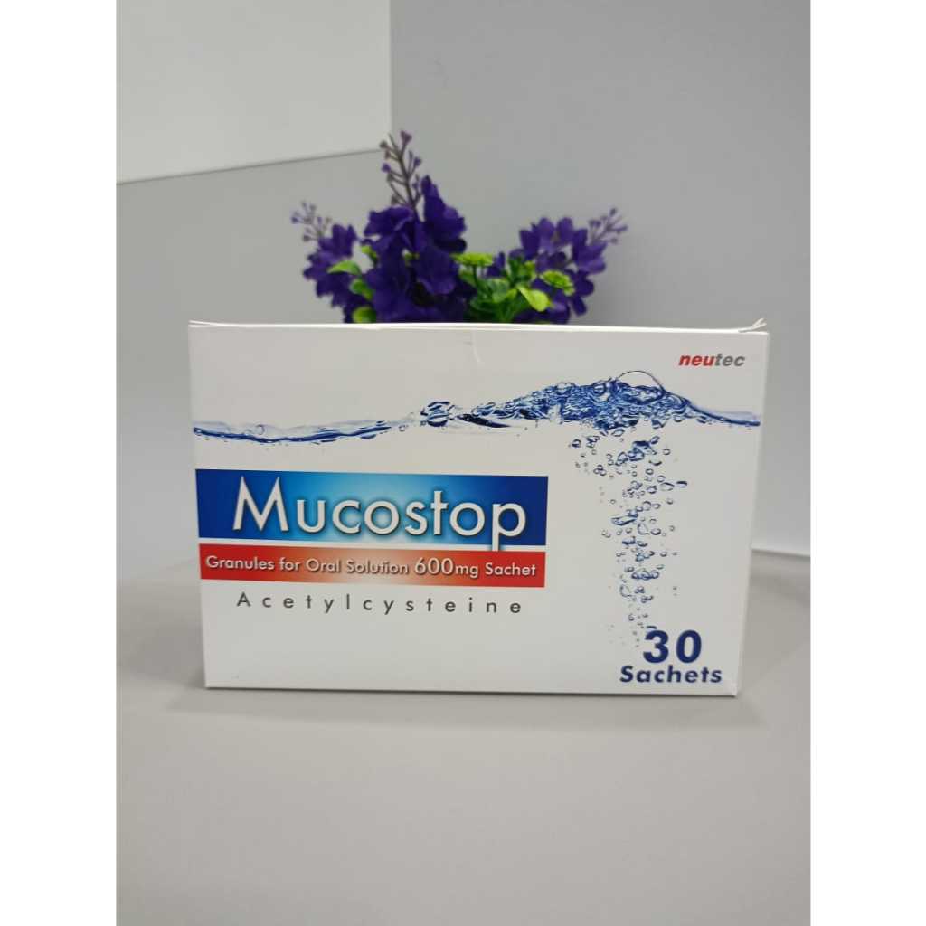 MUCOSTOP ACETYLCYSTEINE 1 SACHET | Shopee Malaysia
