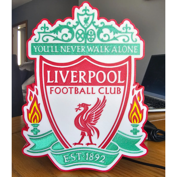 Liverpool FC Badge Light Box USB LED Lamp | Shopee Malaysia