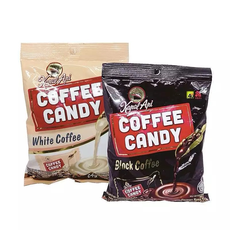 PRODUK HALAL INDONESIA COFFEE CANDY KAPAL API BLACK CANDY WHITE CANDY ...