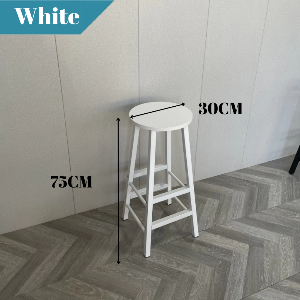 DO H100cm Bar Table Set Long High Table Home Kitchen Balcony Coffee ...