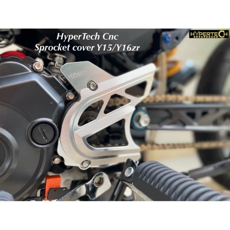 ORIGINAL HYPERTECH SPROCKET COVER/ Y15ZR Y16 CNC ALLOY SPROCKET ALLOY ...