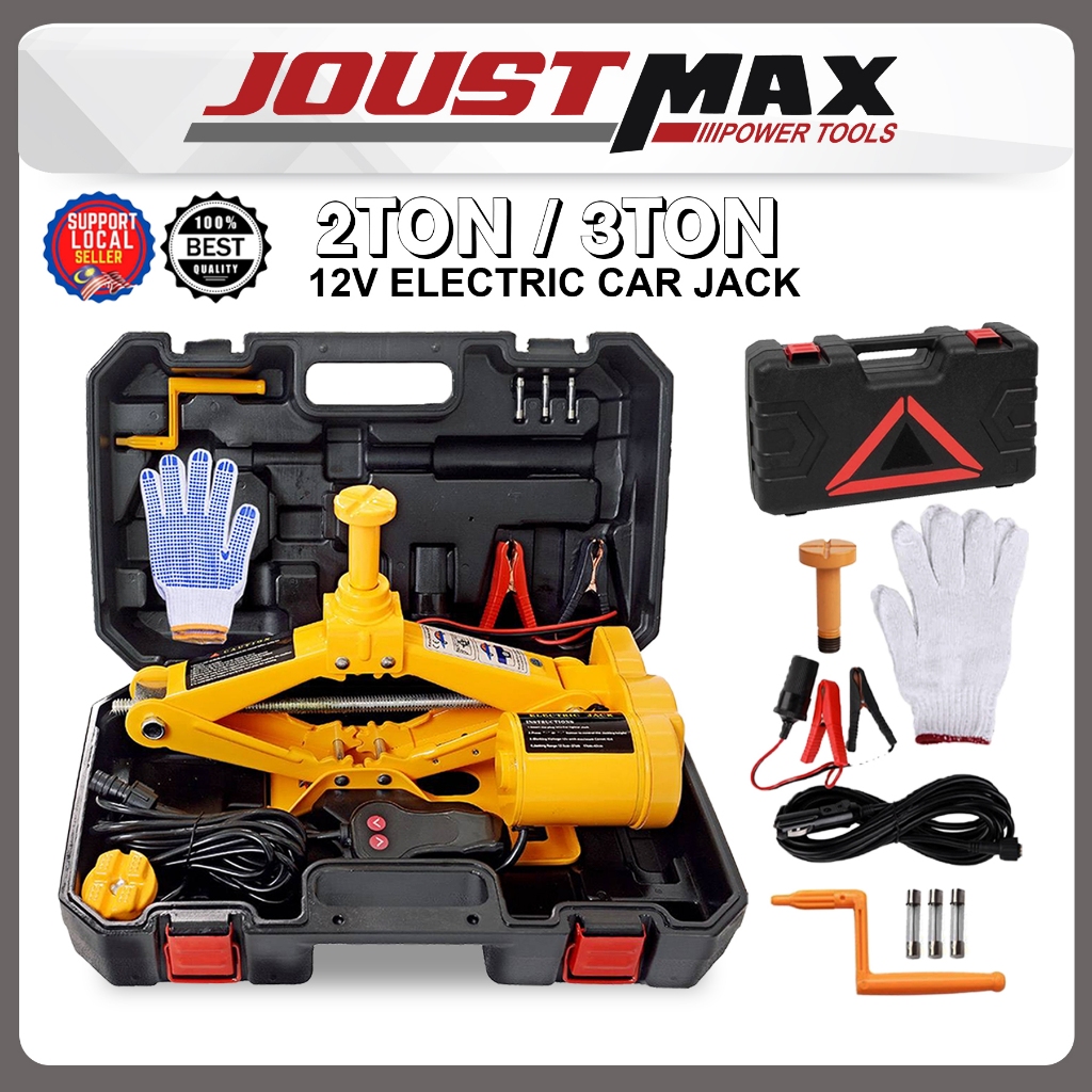 12V Electric Car Jack Equipment Electric Hydraulic Jack Lifting Car ...