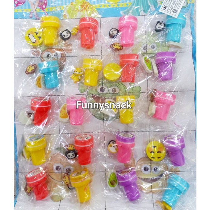 20pcs Mainan Cartoon Eraser Chop Toy For Kids (NEW ARRIVAL) | Shopee ...