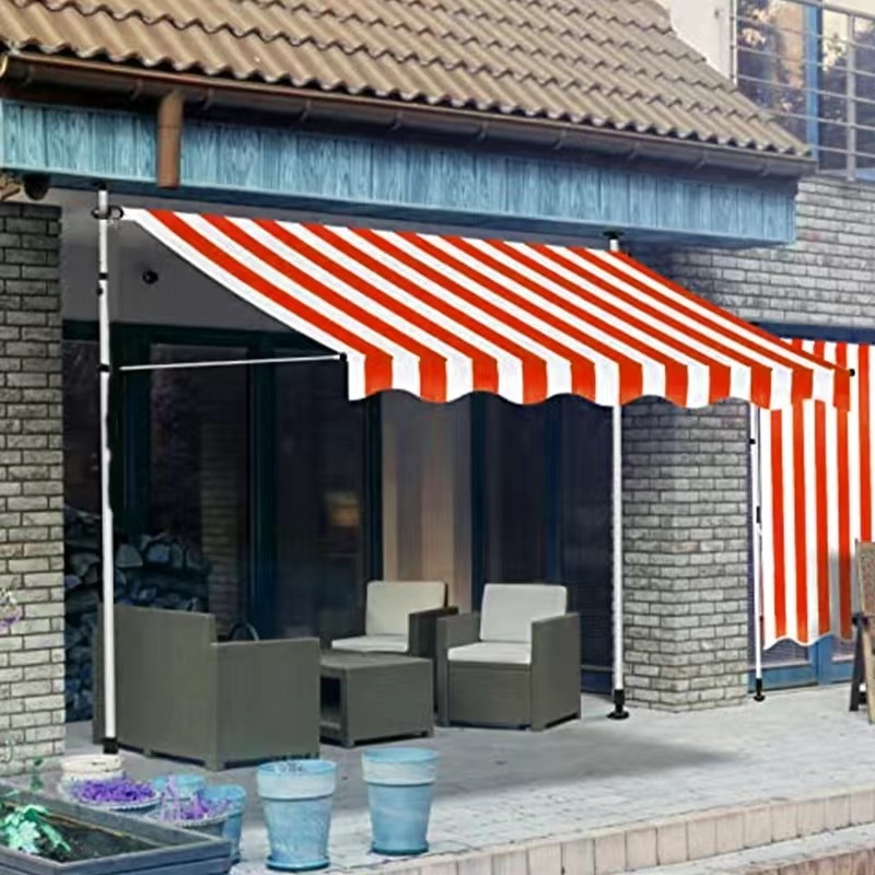 Awning Roof for Sun Shade Retractable Awning Balcony Outdoor Shades ...