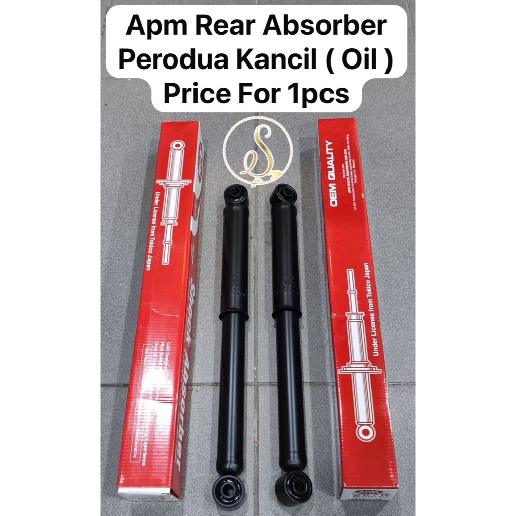 100 Original Apm Rear Belakang Absorber Perodua Kancil 1994 Rear Belakang Absorber Oil 2970
