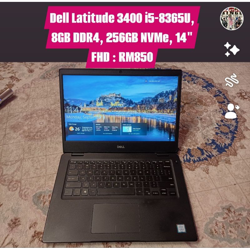Dell Latitude 3400 i5-8th gen | Shopee Malaysia