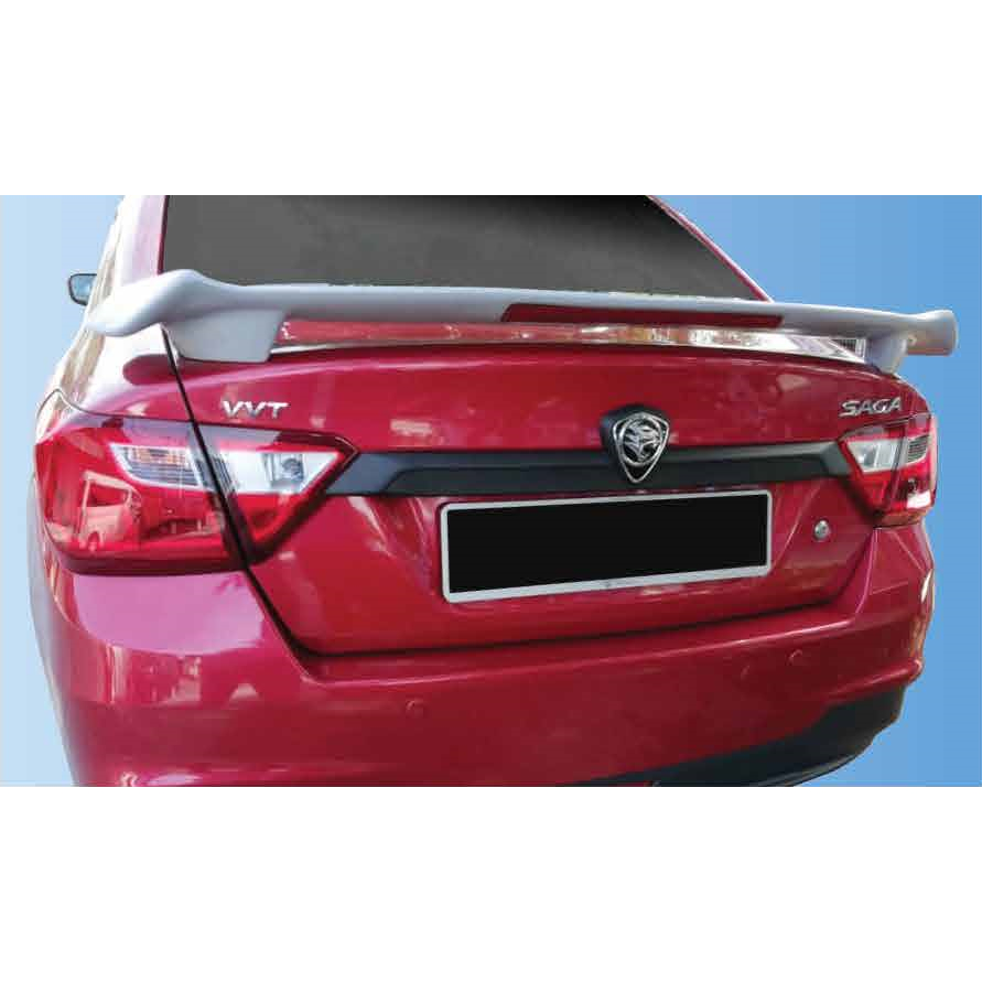 Proton Saga VVT 2016-2024 TRD V2 Spoiler With LED Fiber | Shopee Malaysia