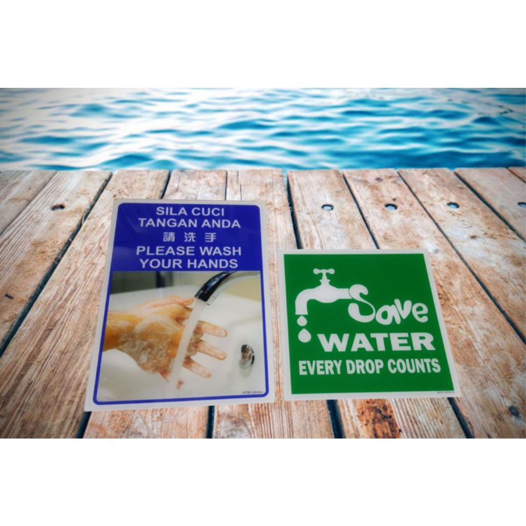 Please wash your hands acrylic signage A5 | Shopee Malaysia