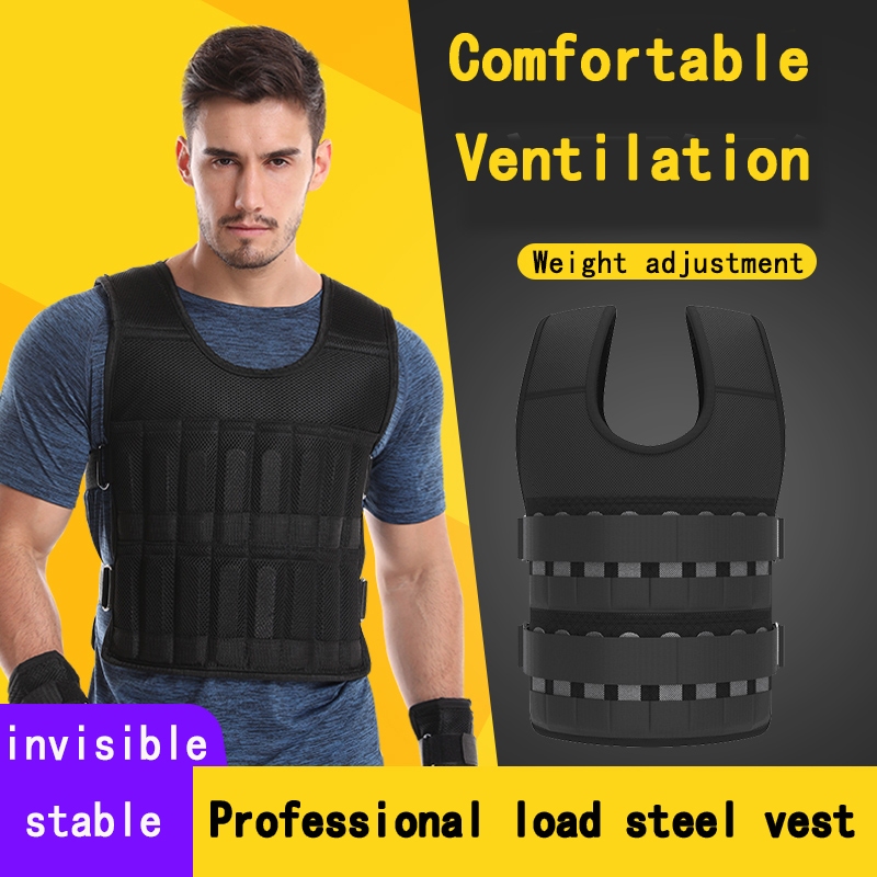 🚀Msia Ready Stock🚀 weighted vest bodybuilding weightlifting training ...