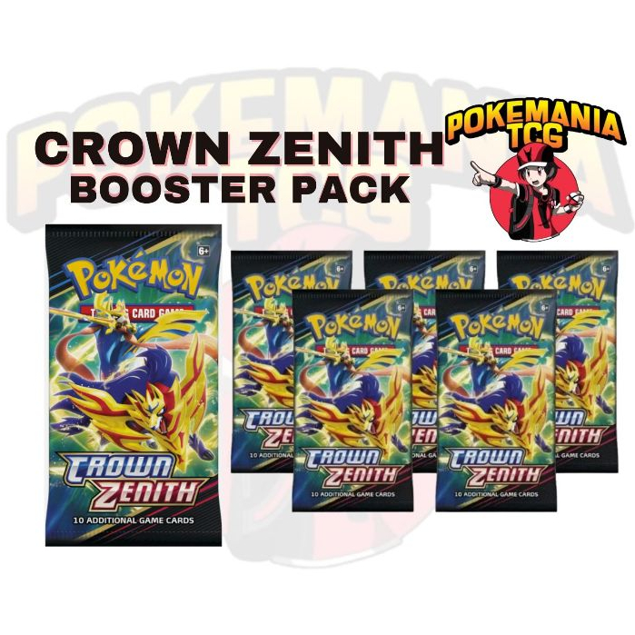 (Live Rip) Pokemon TCG - Crown Zenith (English) | Shopee Malaysia